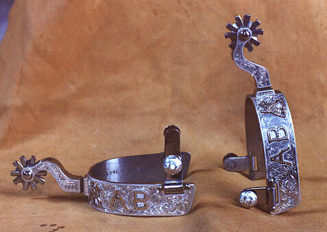 Vernon Lynes - Custom Handmade Spurs - Lynes Custom Cowboy Company