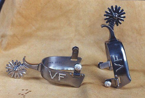Vernon Lynes - Custom Handmade Spurs - Lynes Custom Cowboy Company