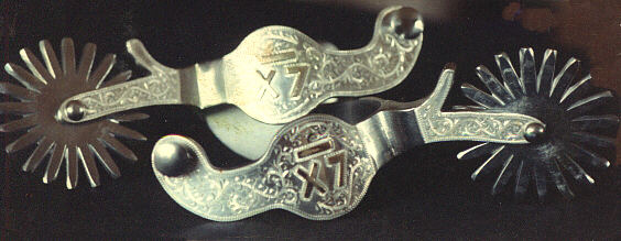Vernon Lynes - Custom Handmade Spurs - Lynes Custom Cowboy Company